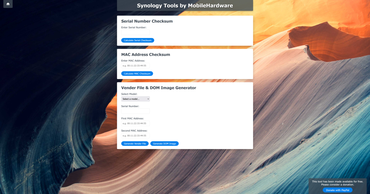 Synology Checksum Calculator & File Generator